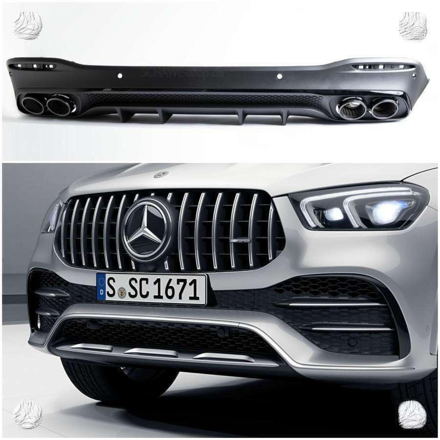 Mercedes-Benz GLE klasė rezerves daļās. Gle53 w167 amg 2019 2021 ...