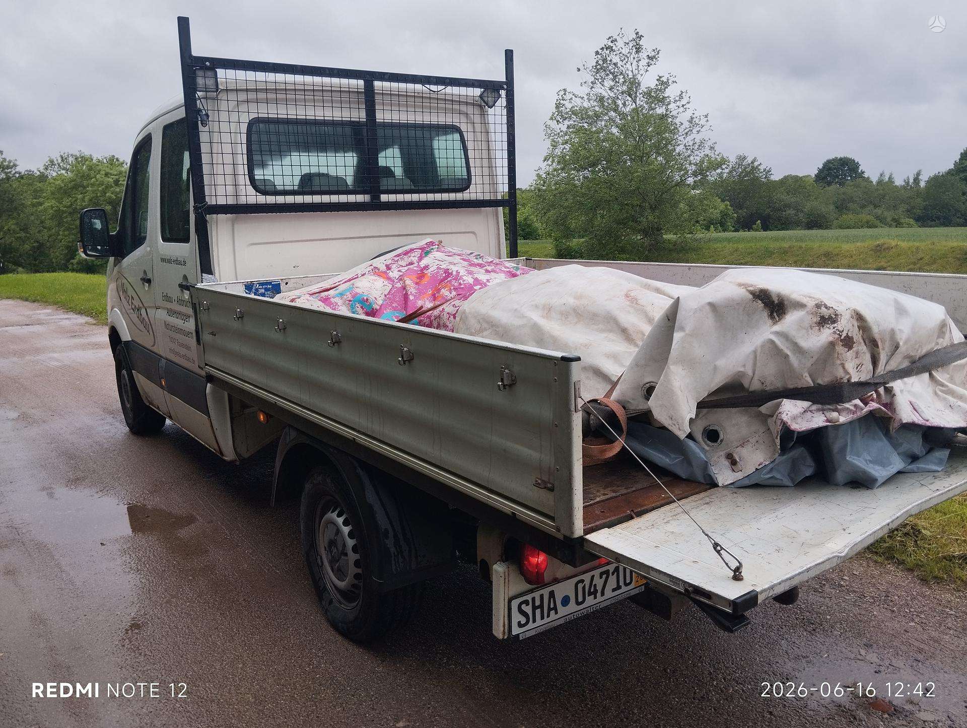 Volkswagen Crafter, сдвоенная кабина 2010-08 m., | A31194956