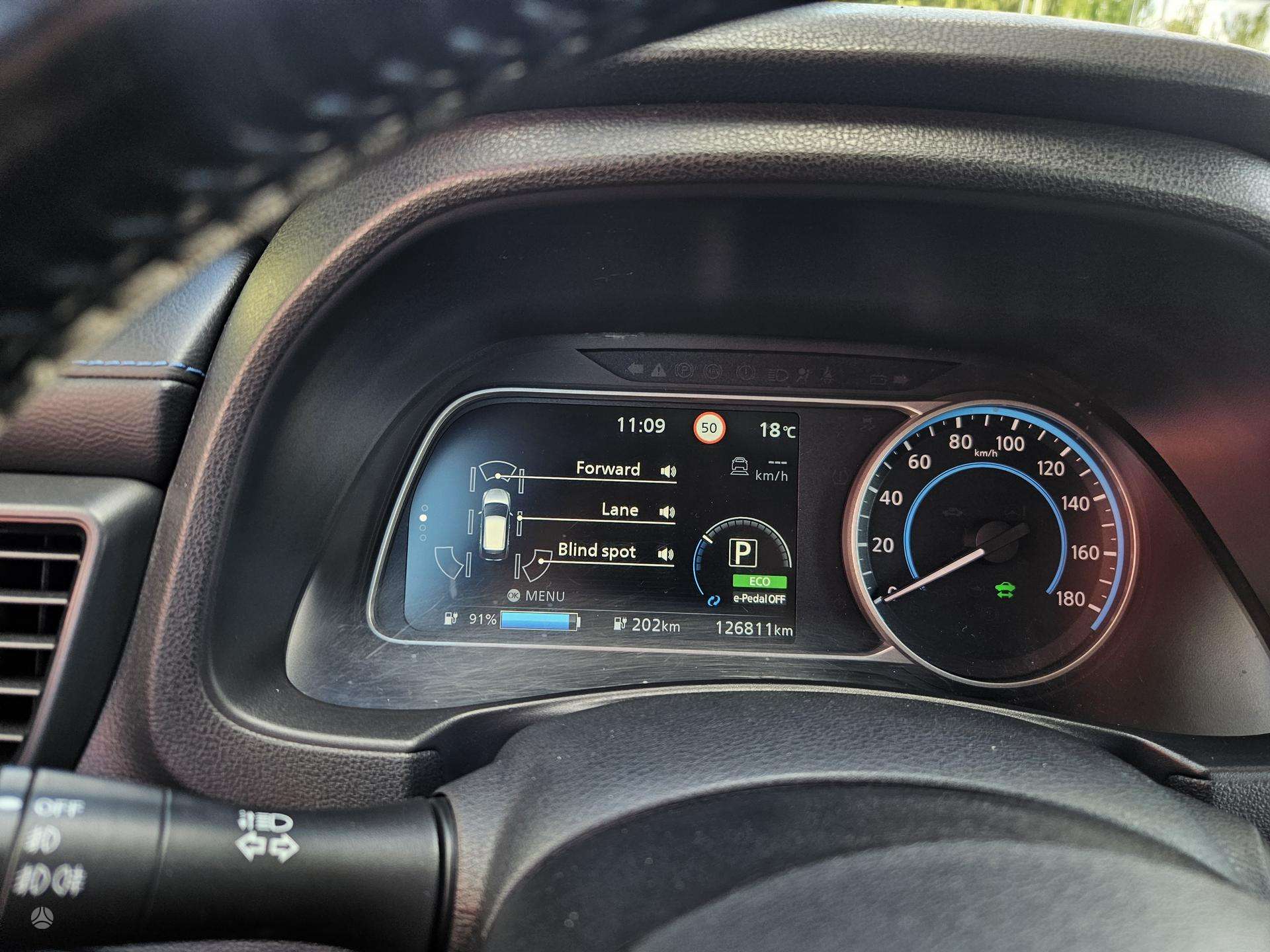 Nissan Leaf, 40 kWh, hečbekas 2019-12 m., | A31201232