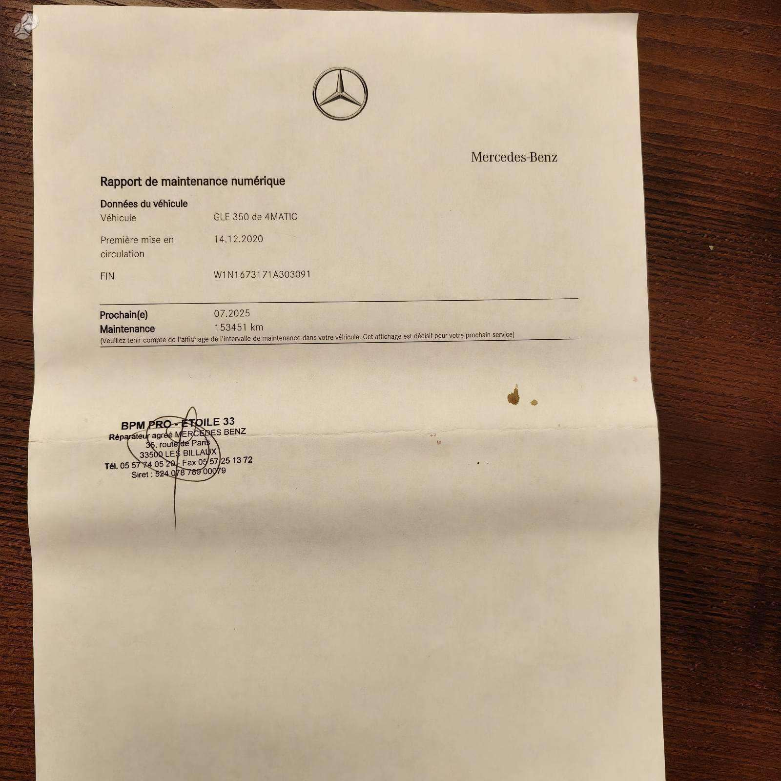 Mercedes-Benz GLE Coupe 350, visureigis / krosoveris 2021-01 m ...