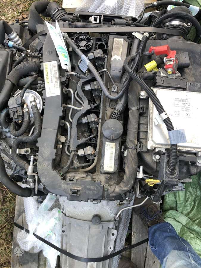 Mercedes-Benz, 651.924, Mb variklis 651 924 ir atomatine greičiu deže ...