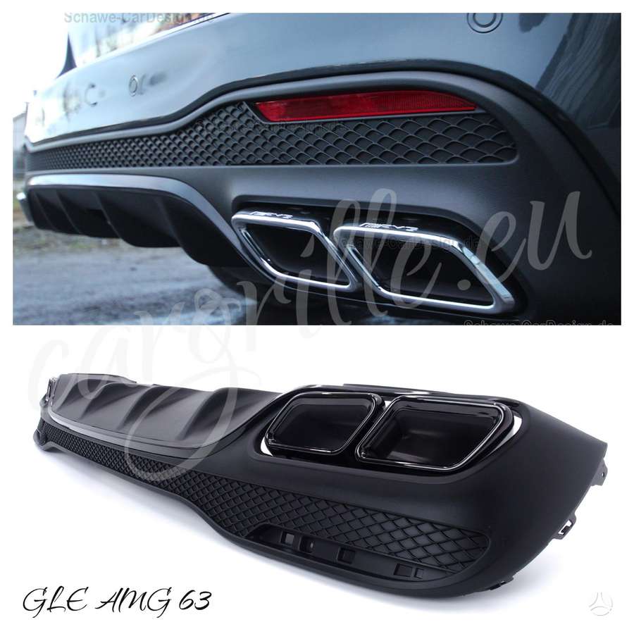 Mercedes-Benz GLS klasė, AMG63, Amg 63 rear diffuser for mercedes benz ...