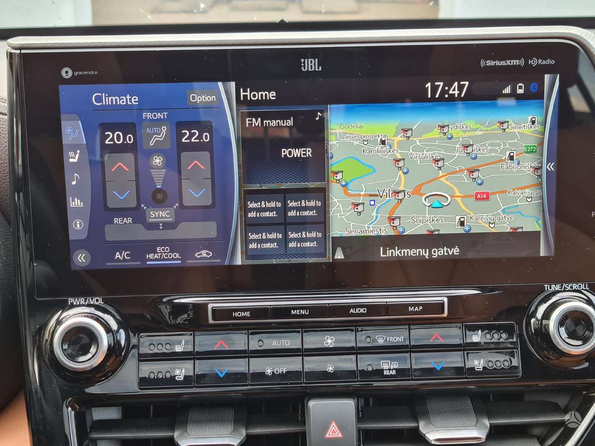 Toyota Highlander Android auto ir carplay instaliavimas navigacijos ...