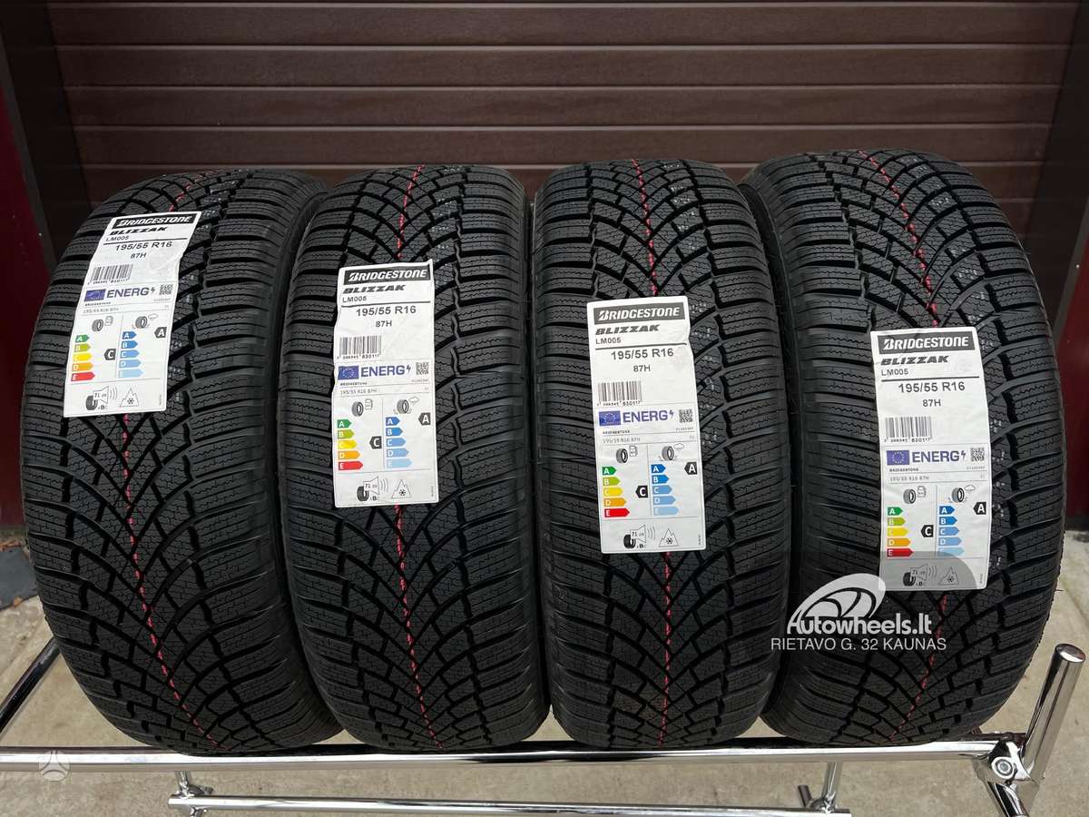 Bridgestone Blizzak LM005, žieminės 195/55 R16 | A21990686