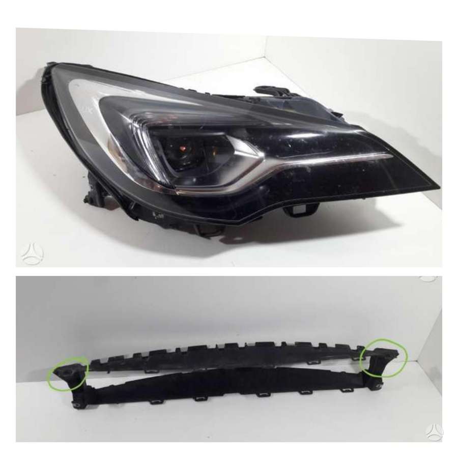 Opel Astra, 39061597 13448088 13464791 39111150 3, bamperiai, žibintai ...