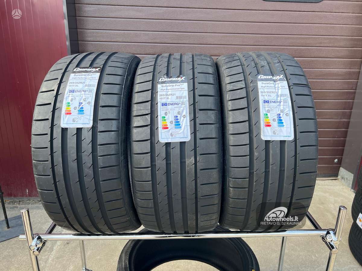 Gripmax SureGrip Pro Sport, vasarinės 265/35 R21 | A23658309