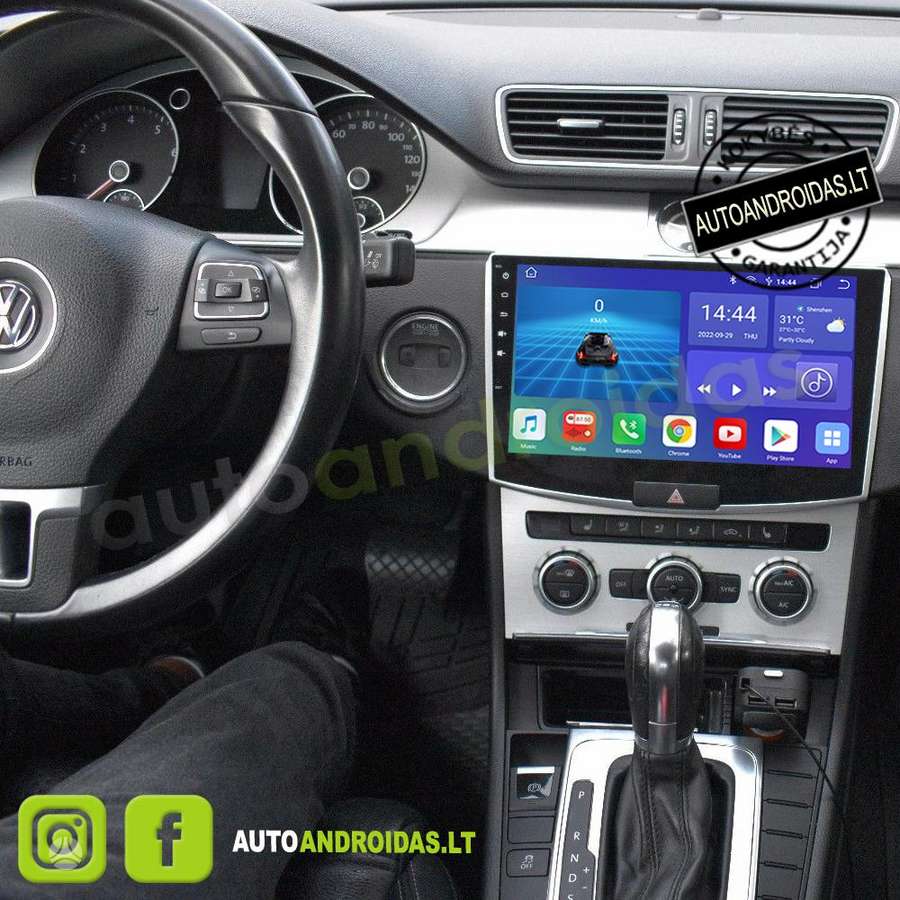 Volkswagen VW CC PASSAT B6 B7 2011-15 Android multimedija GPS/WiFi ...