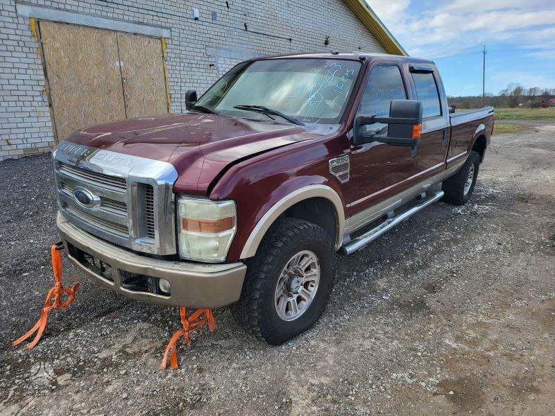 Ford F-250 2009 ford f250 4 4 super duty lariat engine 6 4 liters disel ...