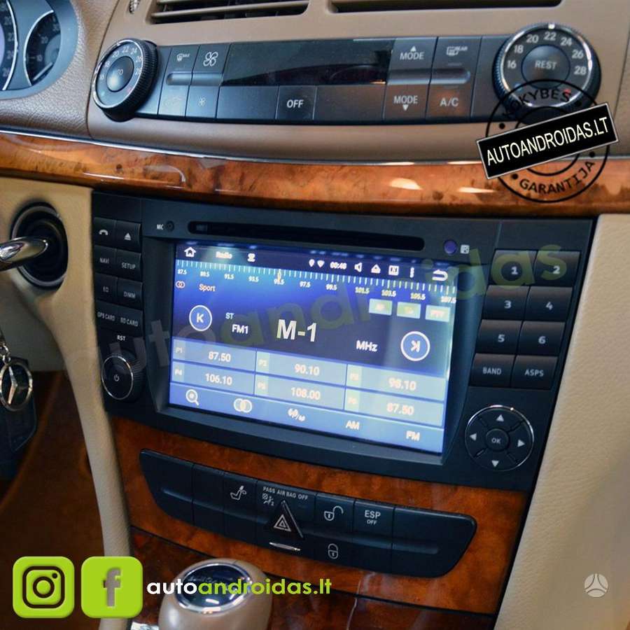 Mercedes-Benz MERCEDES 2001-11 CLC W209 CLS W219 E W211 Android ...