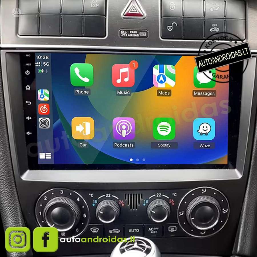 Mercedes-Benz MERCEDES 2004-08 C W203 CLK W209 G W463 Android ...