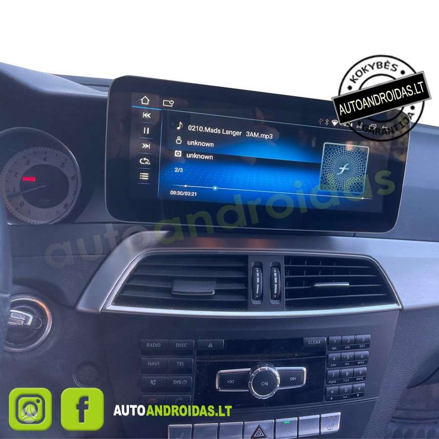 Mercedes-Benz MERCEDES 2011-18 C W204 S204 Android multimedija ...