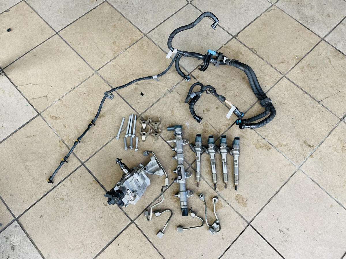 BMW 520 dalimis. B47 plikas variklis 140kw automatine dese 8hp50 kolekt 2018 m., | A24468356