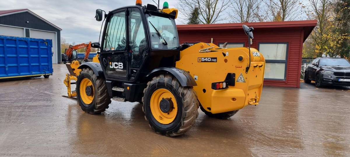 JCB 540-140 Hi – Viz TURBO POWERSH, teleskopiniai krautuvai 2019 m ...