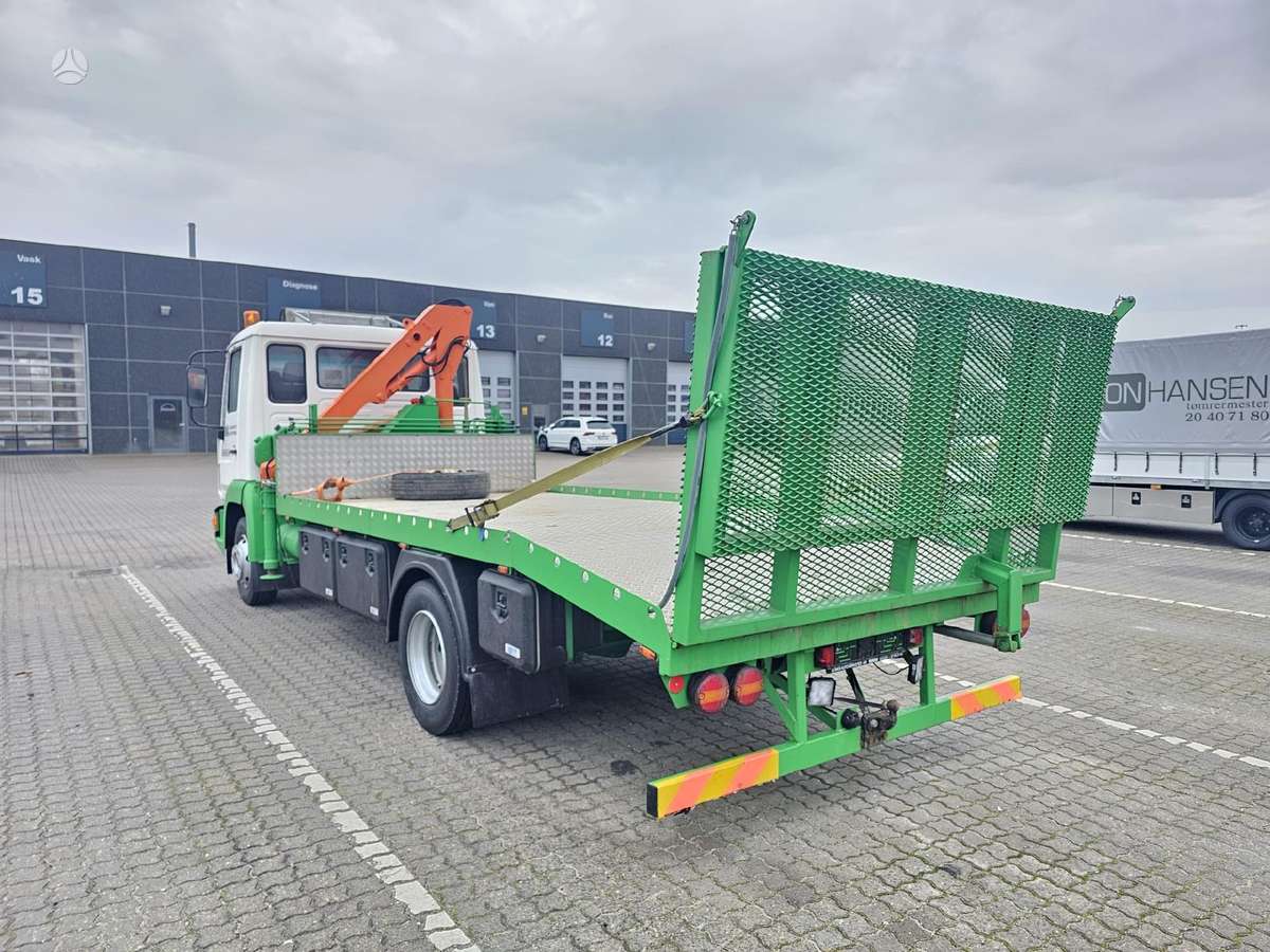 MAN 8.163, su kranu 1998-09 m., | A25382395