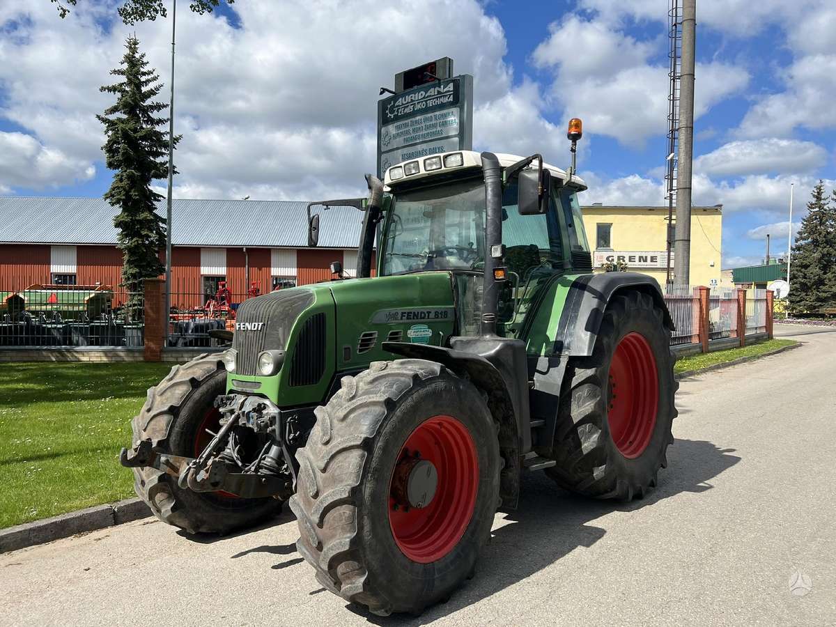 Fendt 818 Vario TMS, traktoriai 2003 m., | A25808772