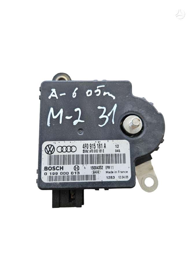 Audi A6, 4F0915181A, Audi a6 c6 2005 kiti valdymo blokai moduliai ...