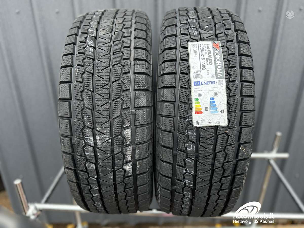 Yokohama Ice Guard G075, žieminės 265/60 R18 | A26974803