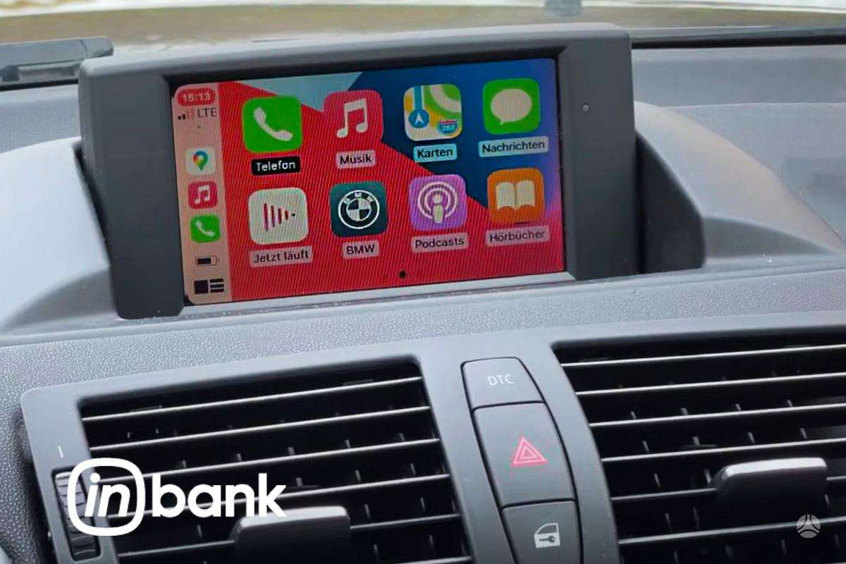 BMW 1 serija Carplay android auto modulis e81 e82 e87 e88 ccc cic sistem 2006-04 m., | A27088531