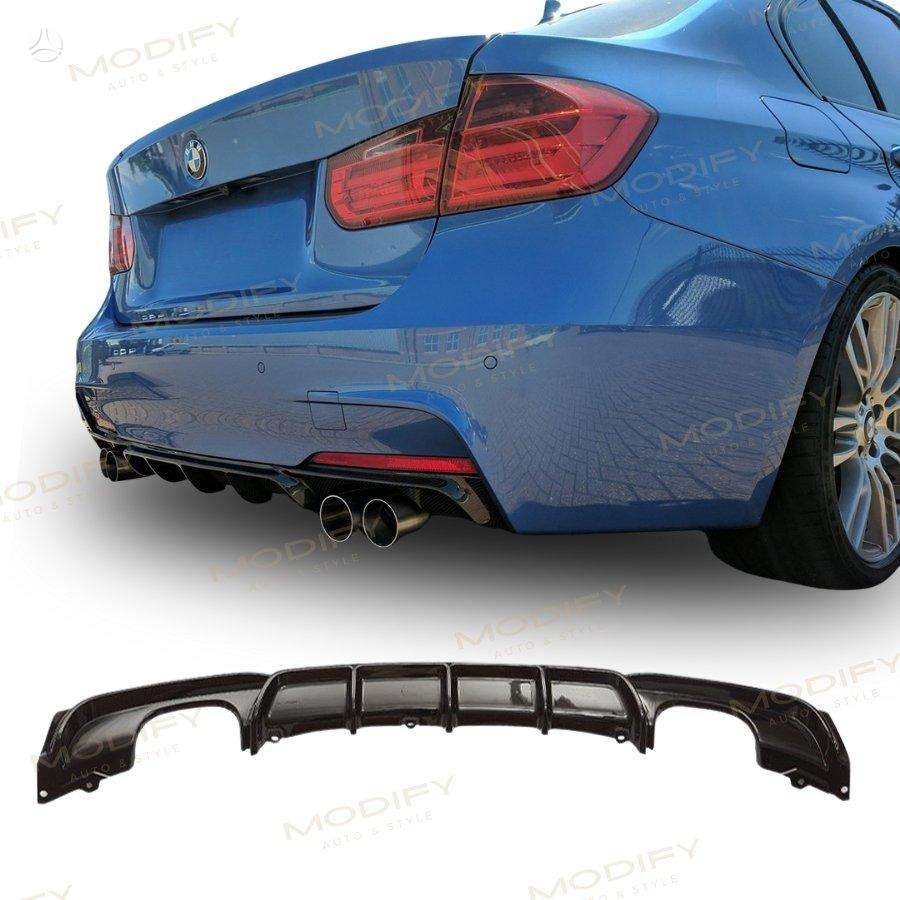 BMW 3 serija dalimis. Bmw 3 f30 f31 galinis difuzorius galinio bamperio per 2013 m., | A27376207