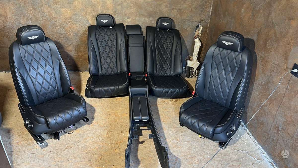 Bentley Flying Spur Salonas su apmusimais ir kitom dalim turi smulkiu ...