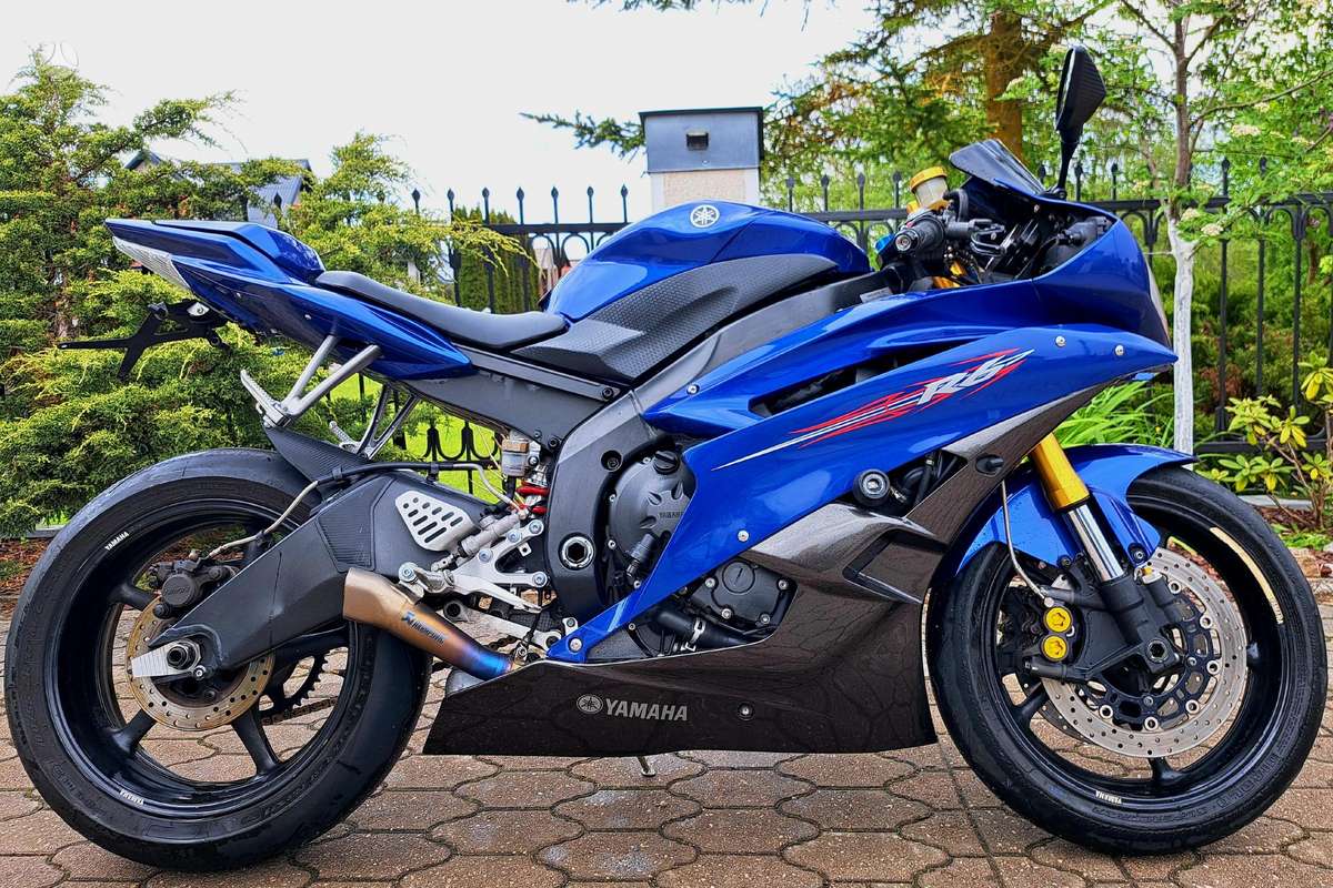 Yamaha R6 600cc, sportiniai / superbikes 2006-10 m., | A28301566