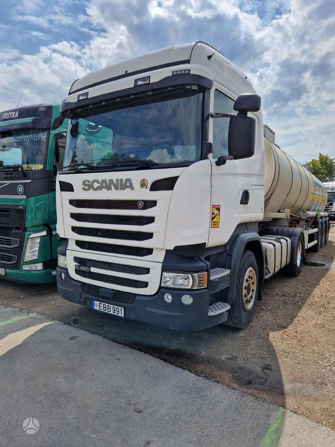 Scania R450 ADR-PTO Retarderis NO-EGR, 1 miegamoji vieta 2016-09 m ...