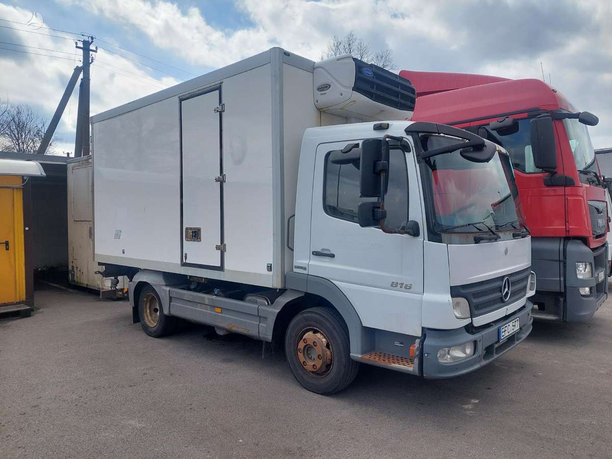 Mercedes-Benz Atego 816, refrigerated trucks 2009-01 m., | A28828137