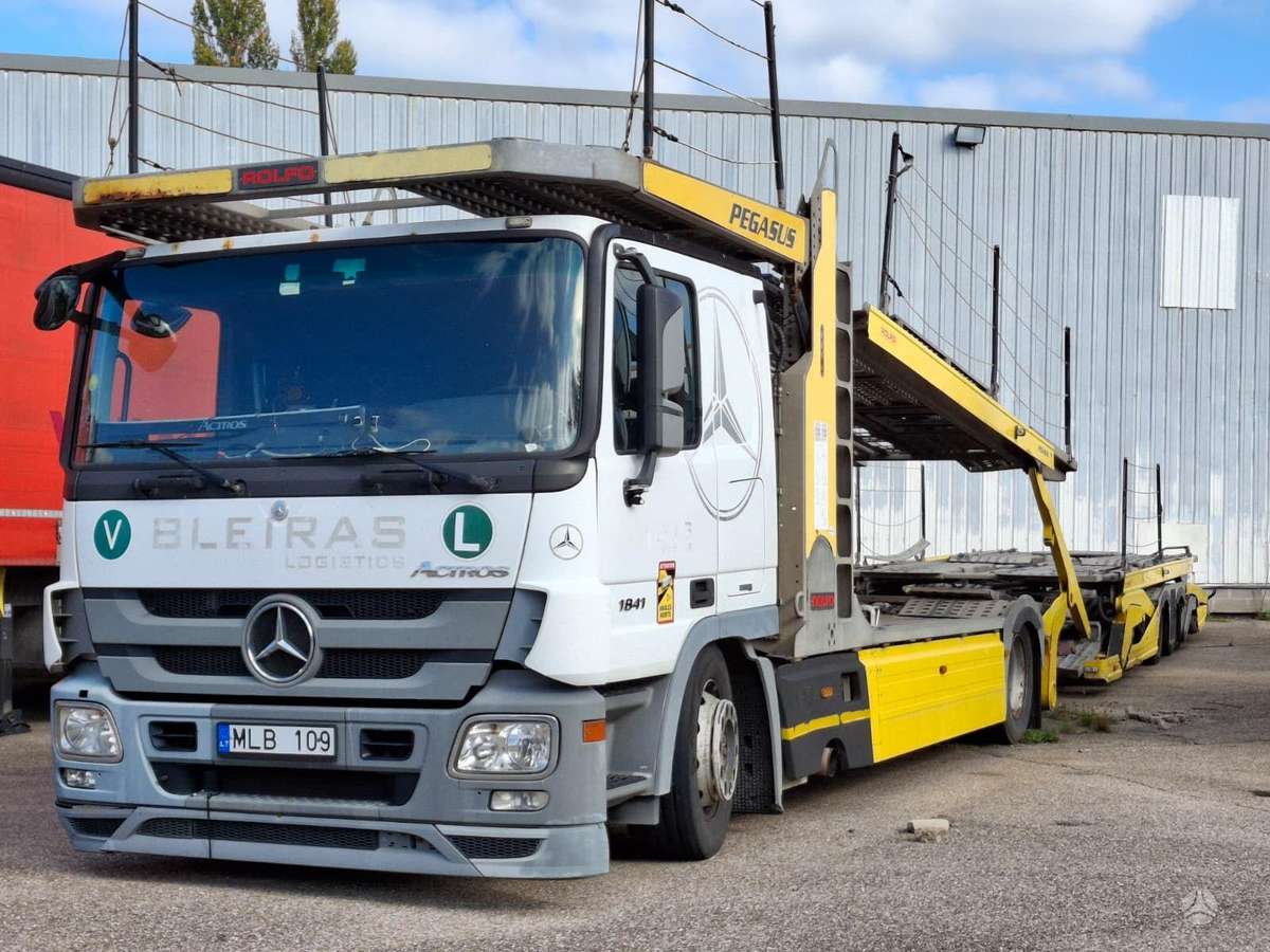 Mercedes-Benz Actros 1841 + Rolfo 2009, autovežiai 2014 m., | A27857649