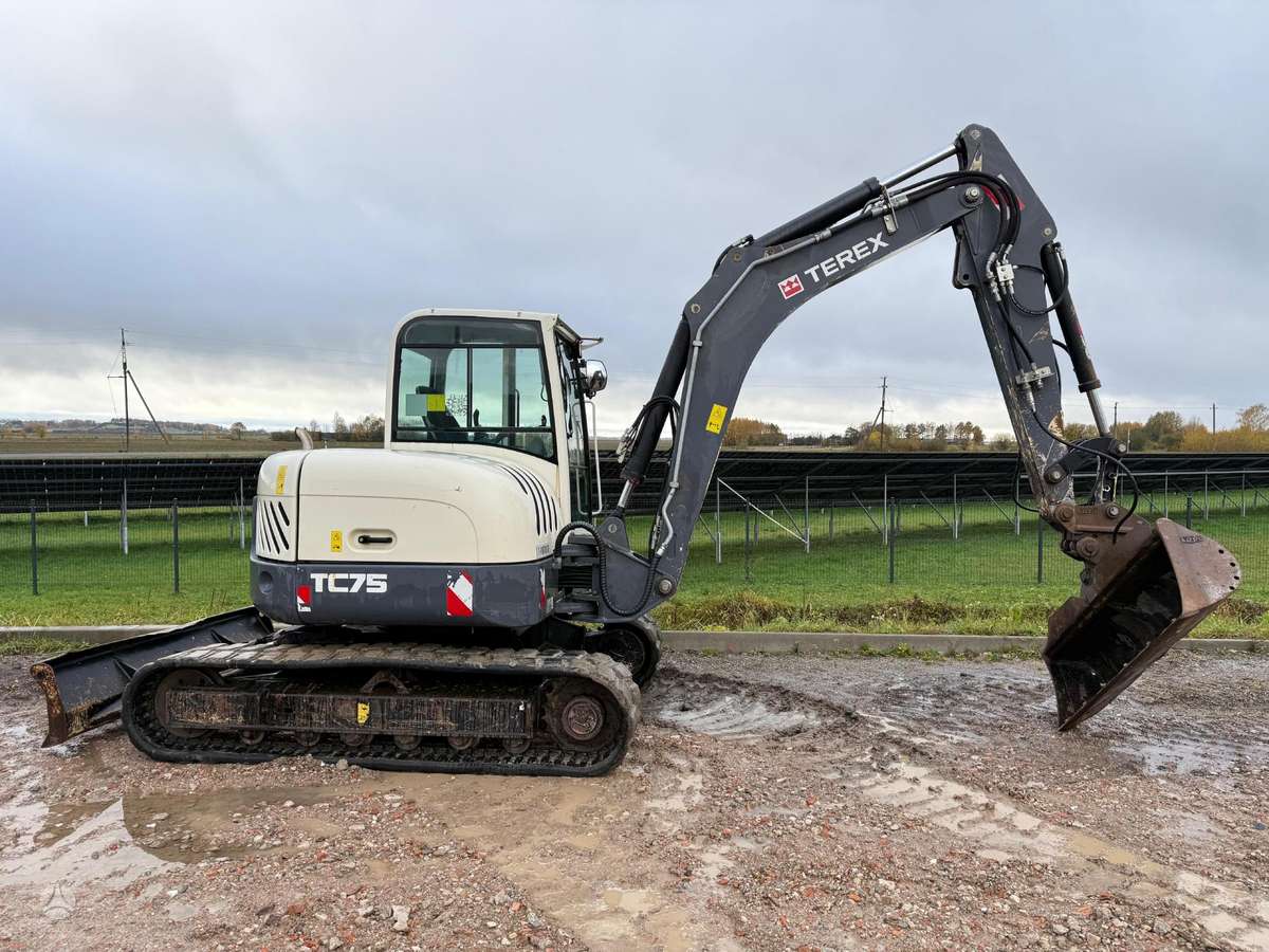 Terex TC75, mini excavator 2016 m., | A29401368
