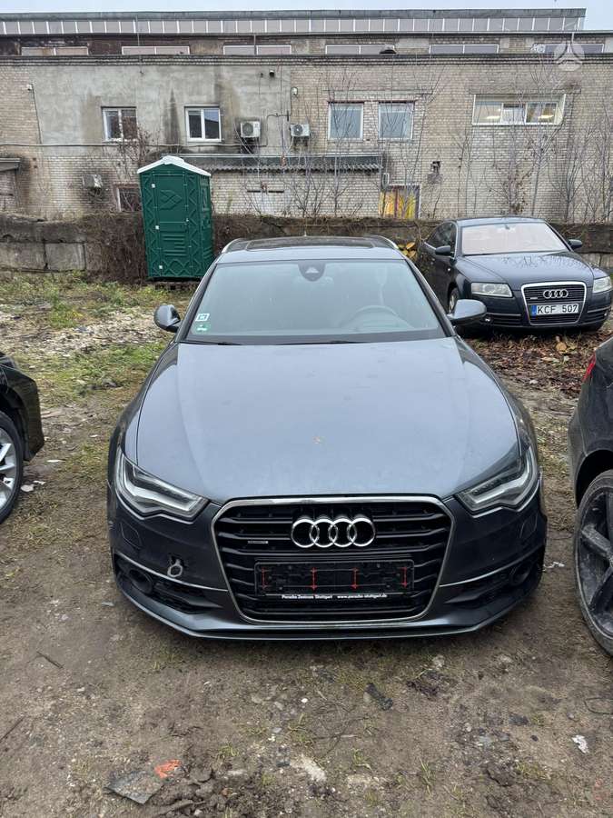 Audi A6 Dalimis 3 0 biturbo variklis cgqb spalva lz7s dėžė 2013-07 m ...