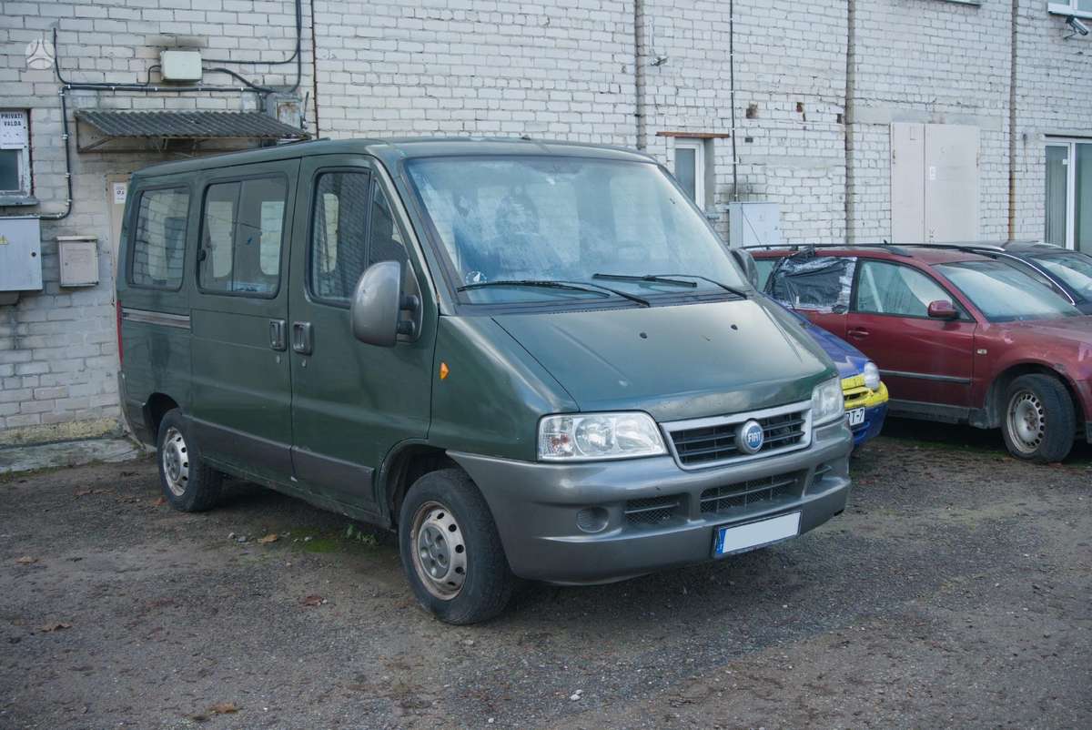 Fiat Ducato, 2.0 l., pasažieru mikroautobuss 2000-10 m., | A29531142