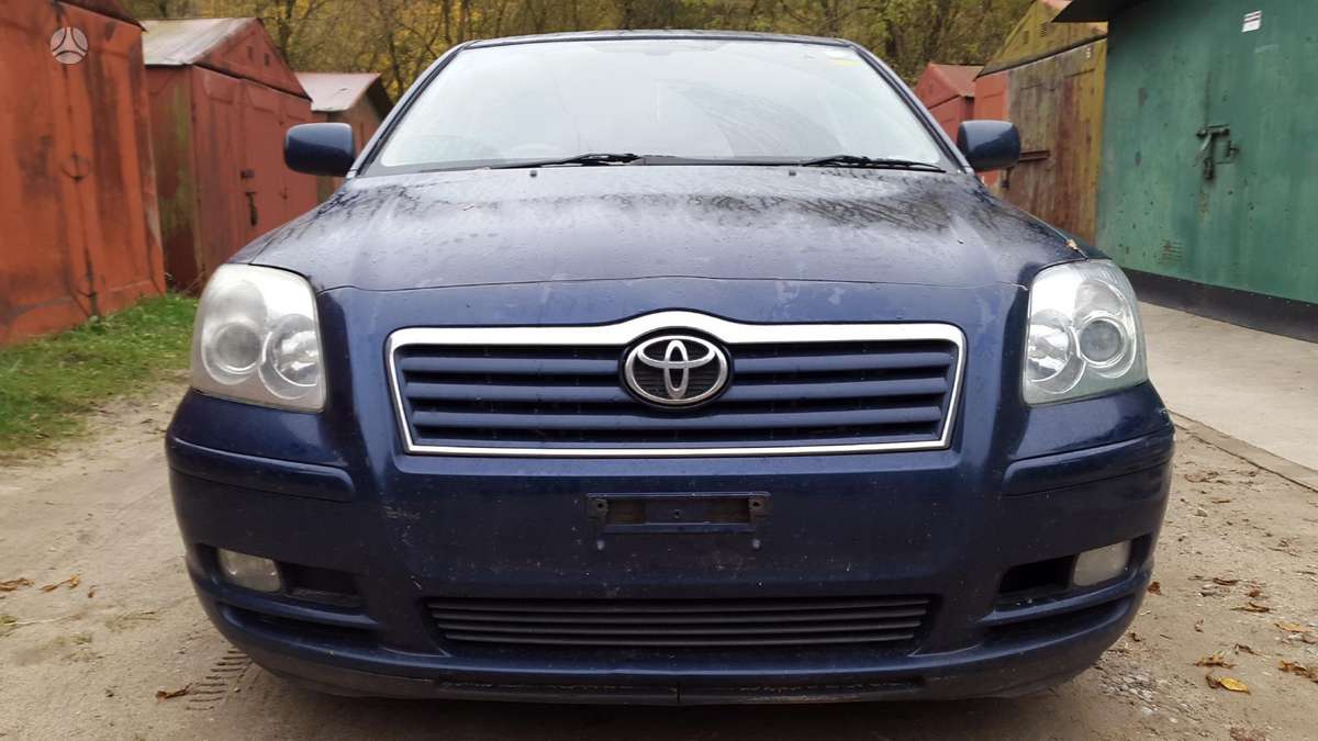 Toyota Avensis, 8P4 2.0D-4D 1CD-FTV, rezerves daļās. Mėlynas 8p4 dark ...