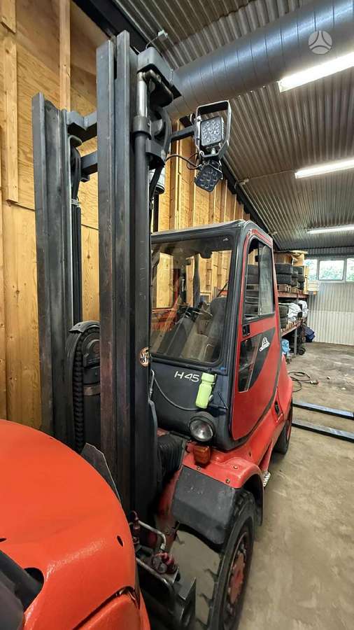 Linde H45, šakiniai krautuvai 2003 m., | A29628015