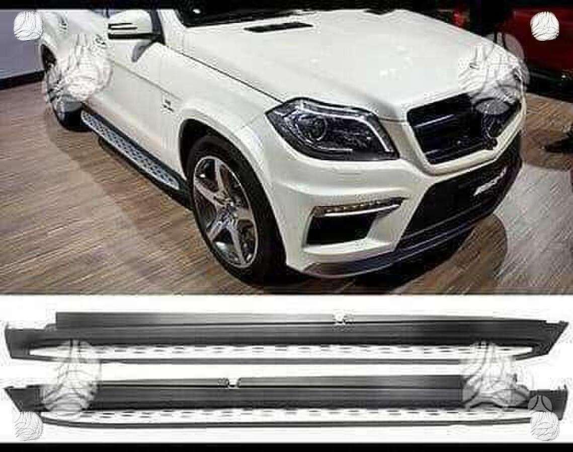 Mercedes-Benz GL klasė по частям. Benz gl gls x166 slenksciai aukstos ...