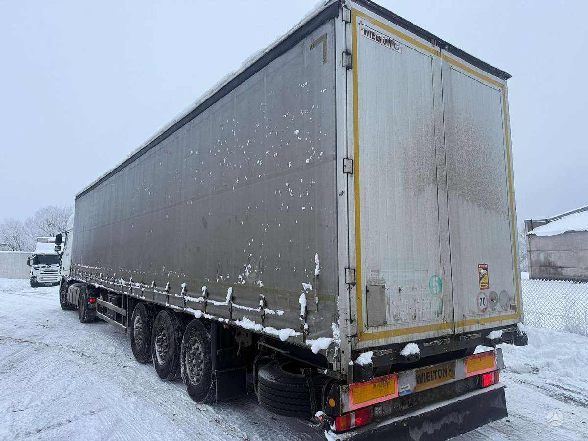 Wielton SAF utka, curtain / tarpaulin 2011-03 m., | A29805065
