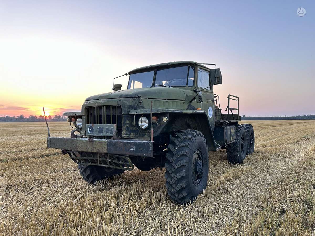 Ural 375E, važiuoklės 1982 m., | A29815717