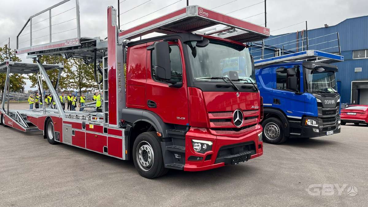 Mercedes-Benz Actros 1843 + Rimo Adero, auto transporters 2025-12 m ...