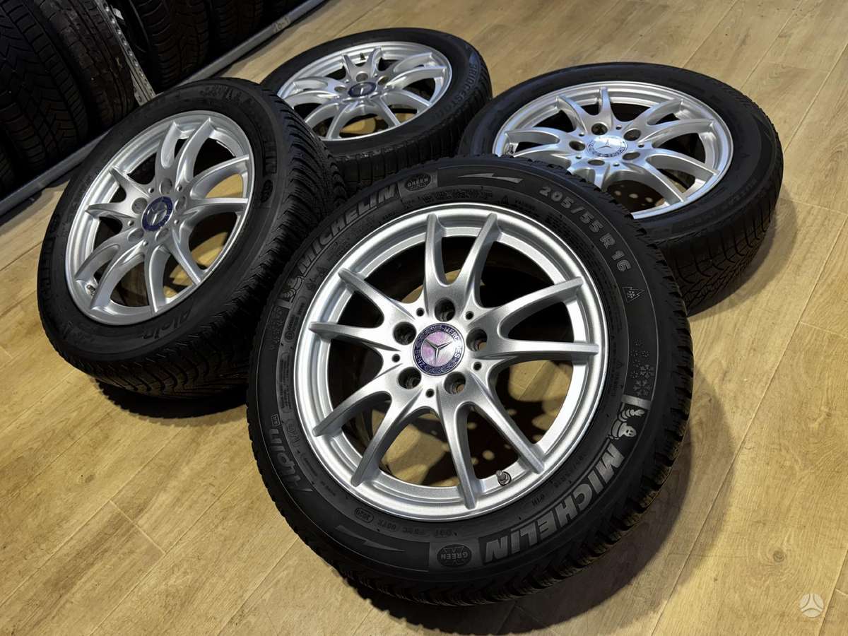 Mercedes-Benz B klasė su žiem. padangomis, lengvojo lydinio, R16 ...