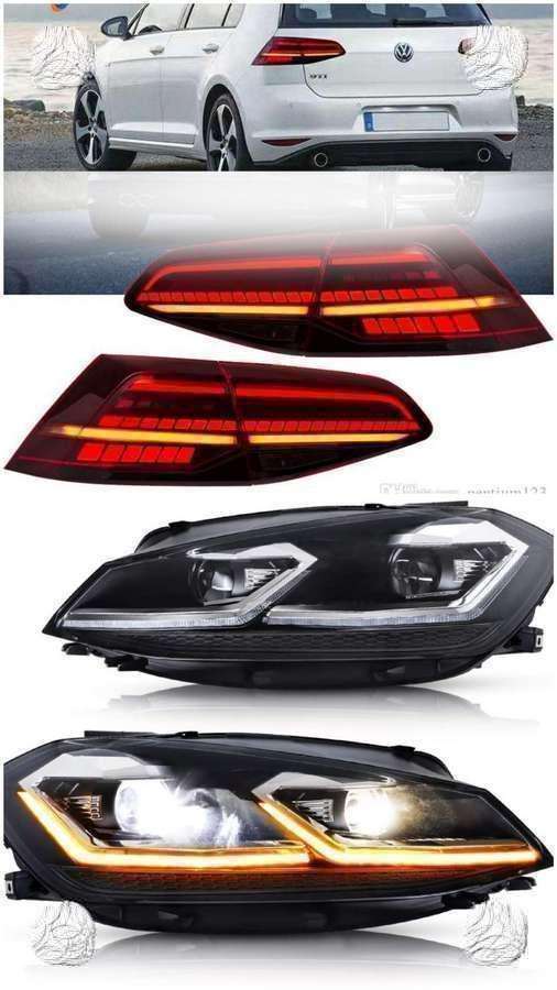 Volkswagen Golf for parts. Golf 7 ir 7 5 lining led tipo priekiniai ir ...