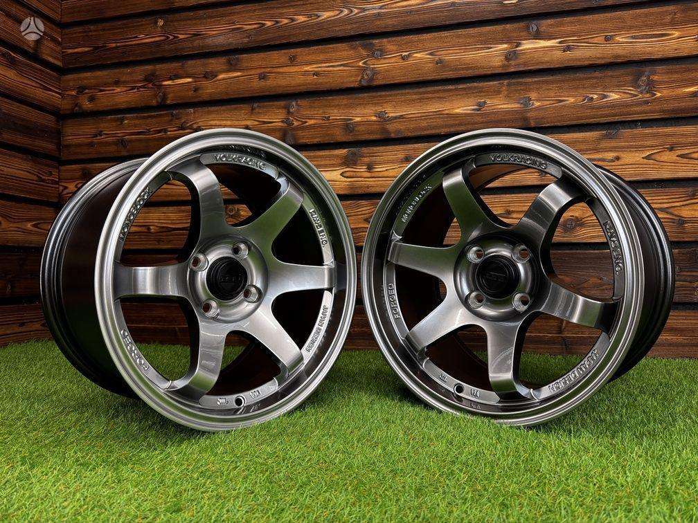 Autowheels Volk TE37 Style JDM E30, lengvojo lydinio, R15 | A30392077