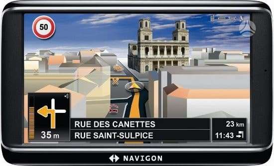 -Kita- NAVIGON 70/71 5Coliu ekranas.VISI MIESTAI., navigatoriai | A6307175