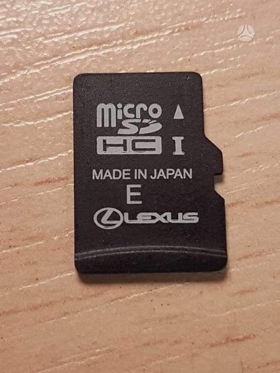 Lexus RX klasė Lexus premium navigation microsd card 2022 2023 europa ...