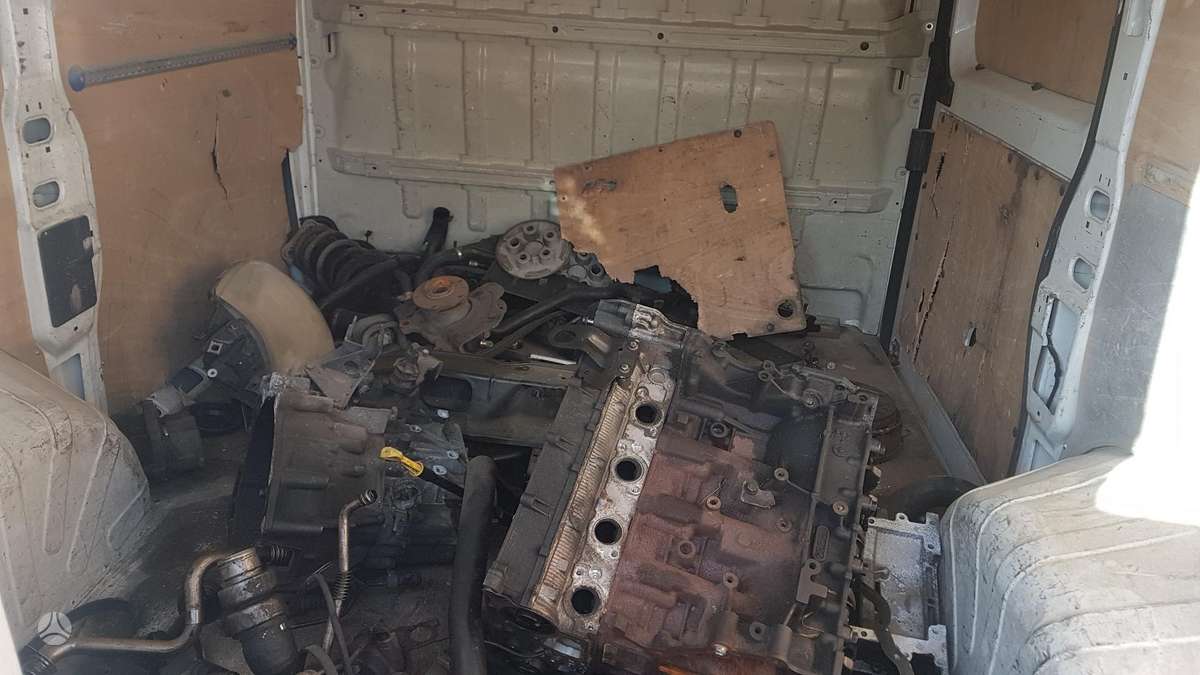 Fiat Ducato Tik pradetas ardyti daug skirtingu daliu padangos 8mm su c ...