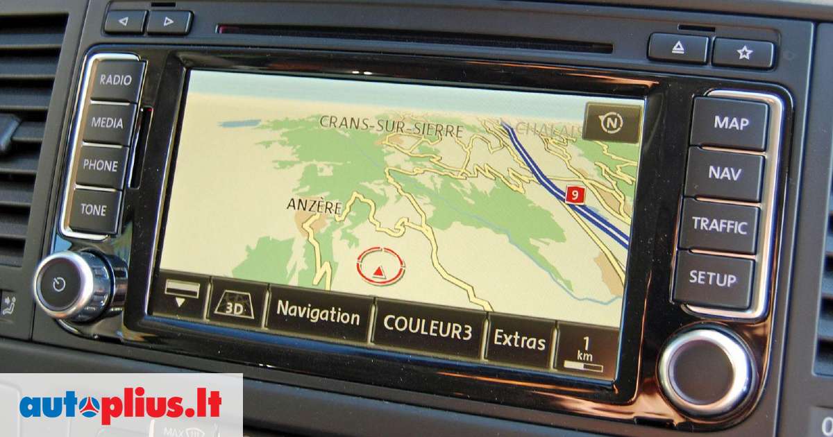 Volkswagen Multivan, RNS510/ RNS315, Vw rns 510 led 2015m originalas ...