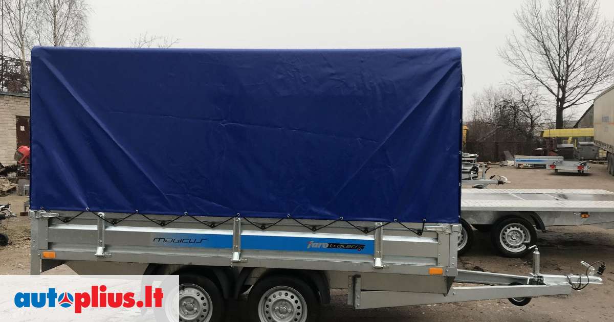 Faro, magicus 3000/1500, lengvųjų automobilių priekabos 2025-10 m ...