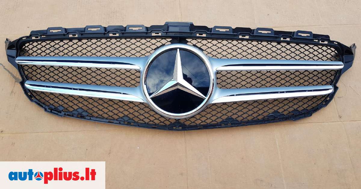 Mercedes-Benz C klasė, W205, Kapotas a2058870203 grotelė a2058802683 ...
