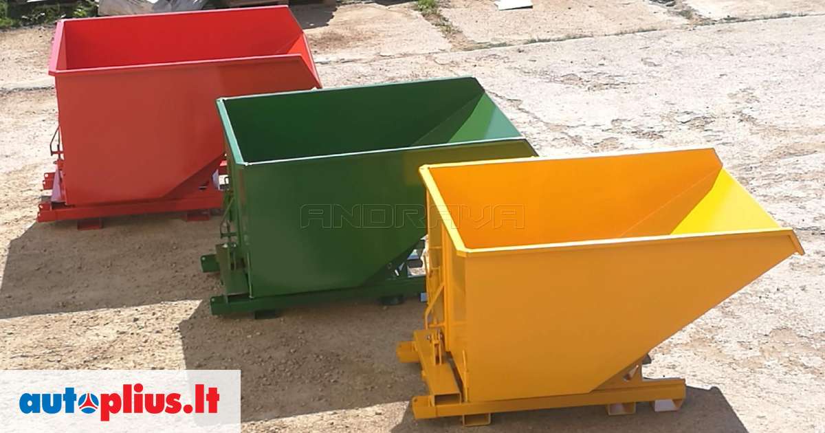 ANDRAVA Išverčiami konteineriai, krautuvai, keltuvai 2025 m., | A7300091
