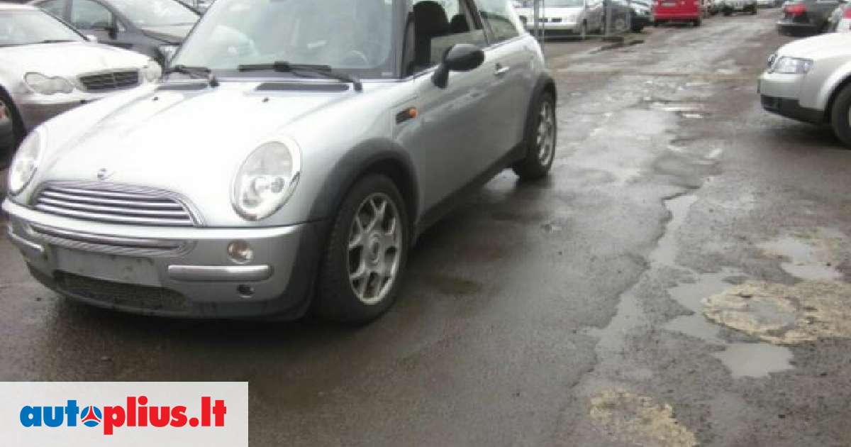 Mini Cooper 1 6 turbo 2004 m., | A10829979