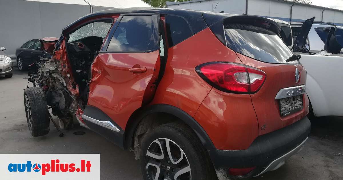 Renault Captur for parts. Renault captur 66kw pārdodu rezerves daļas no ...
