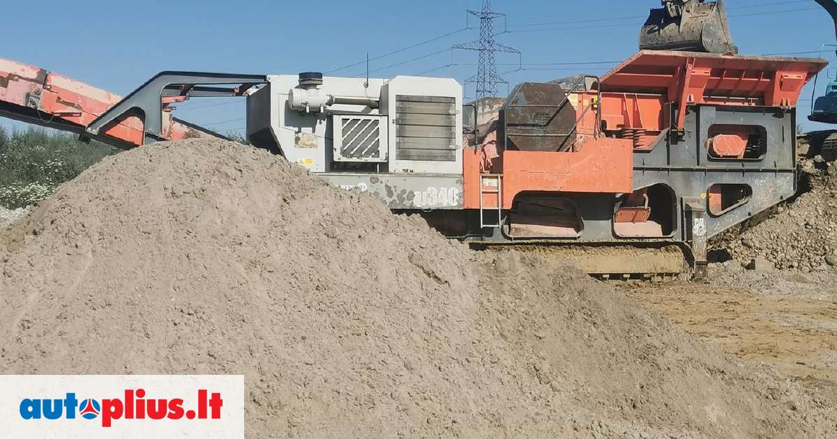Extec SANDVIK 340, akmens smulkinimo mašinos 2011-06 m., | A11896237